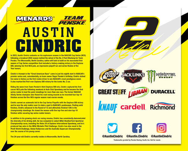 Team Penske | Drivers | Austin Cindric