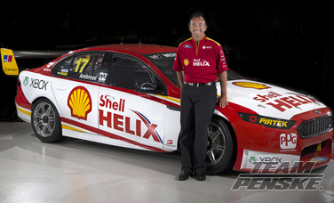 Team Penske | News | Shell Helix On The Grid With DJR Team Penske