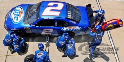 Team Penske | News | Kurt Busch Enters Richmond On A Roll With Miller ...