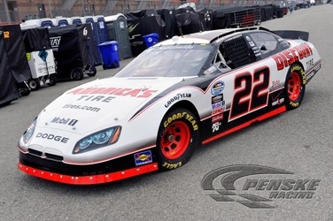 Team Penske | News | Keselowski Finishes Third in Wild Nationwide ...